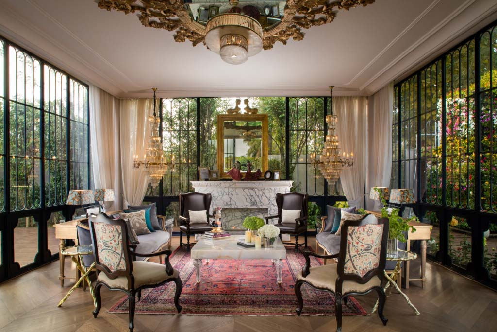 Beyond Designs creates a pool house that is ornate, luxurious and ...