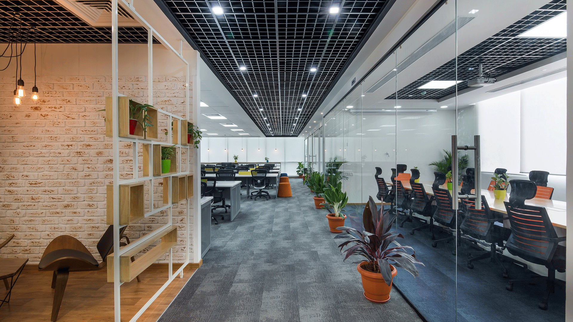 A co-working space that is as fluid in its design as the coffee it is ...