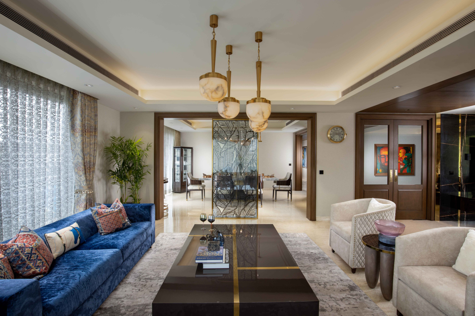#AIExclusive: An apartment dressed in elegance and unobtrusive design ...