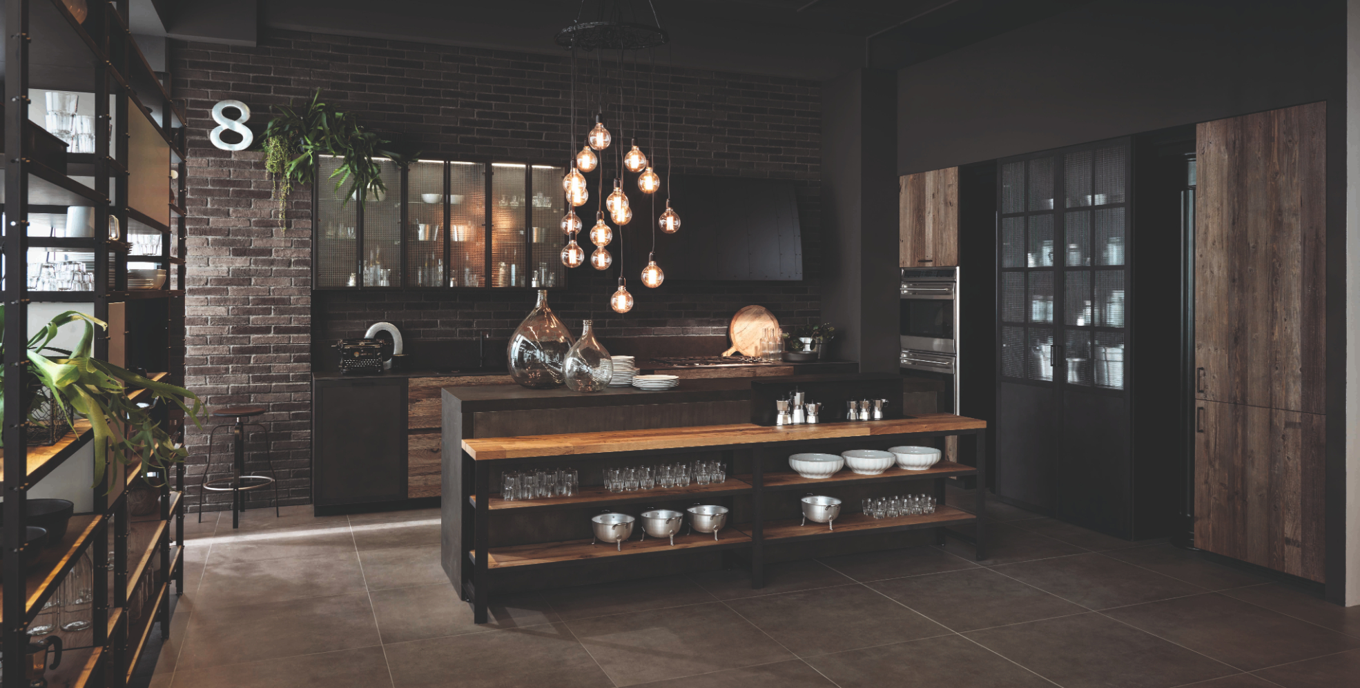 Aster Cucine Unveils the Eclectic ‘Factory’ Kitchen - Architect and ...