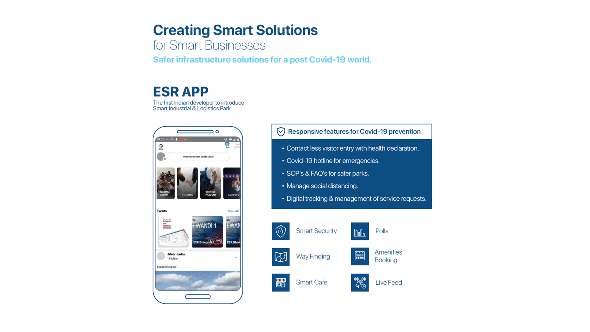 ESR India launches mobile app to promote contactless management ...