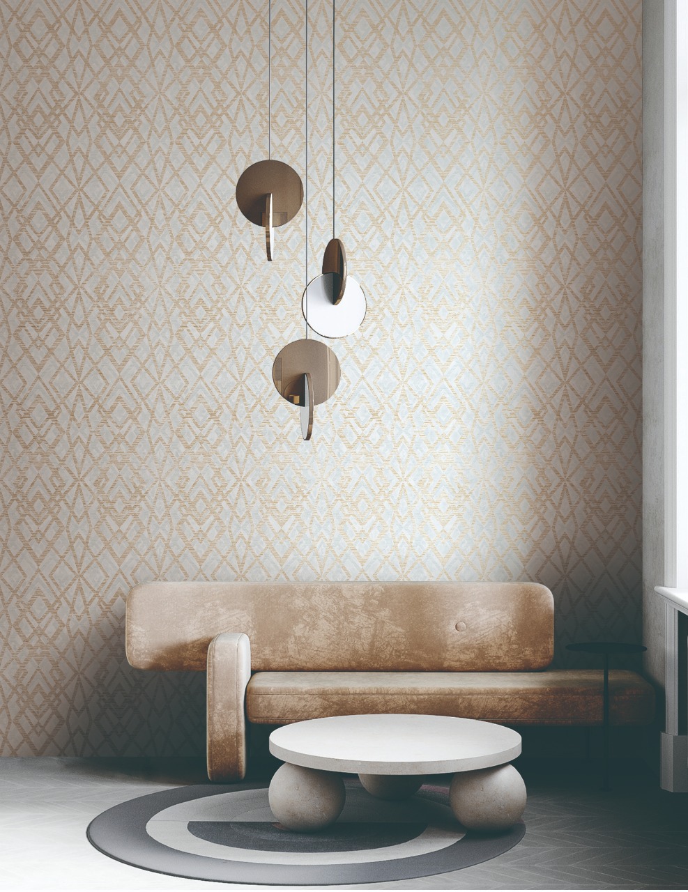 UDC Homes introduces the shimmering new Ellipse wallpapers - Architect ...