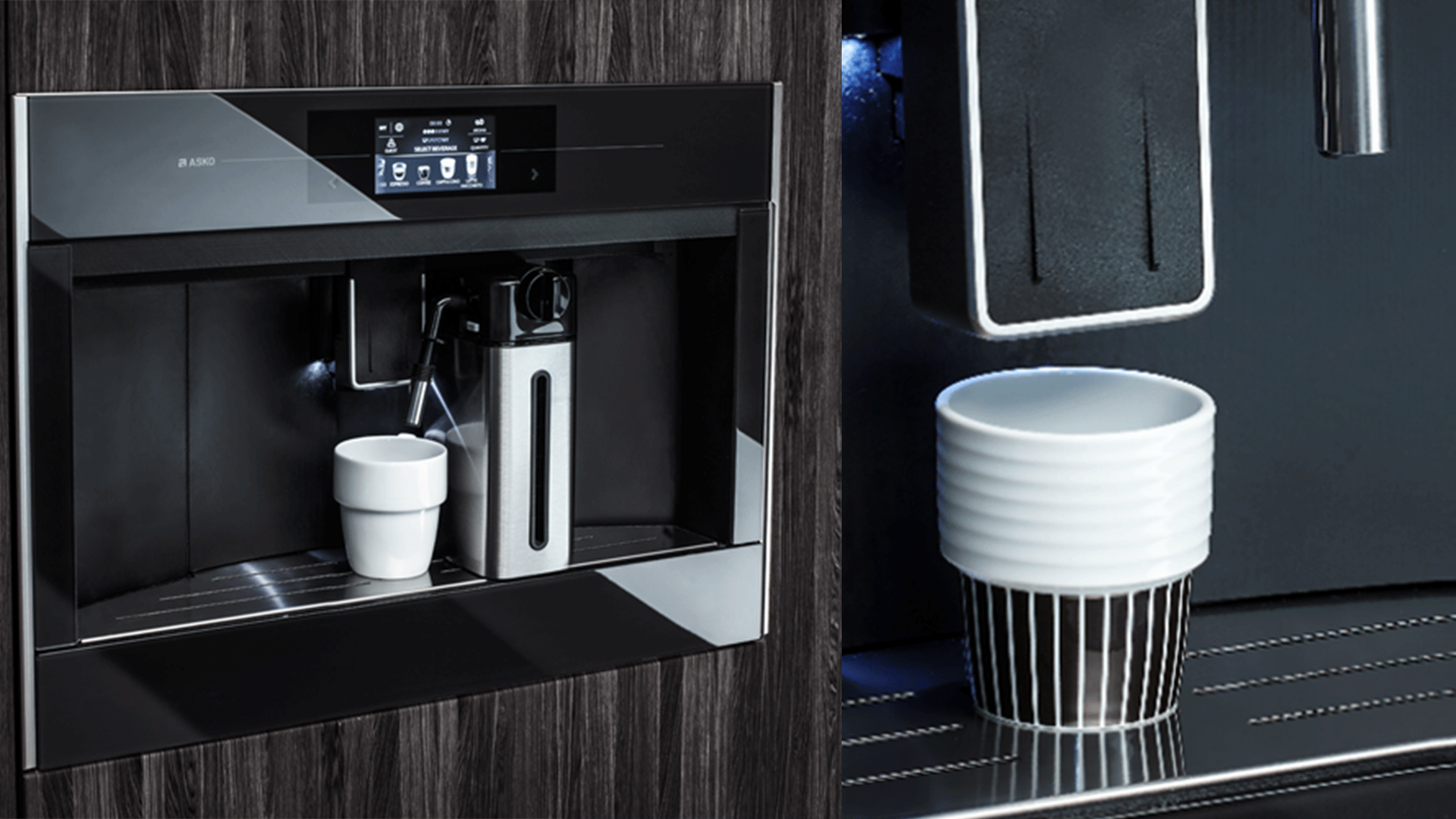Be your own barista with the Elements coffee machine by Hafele ...