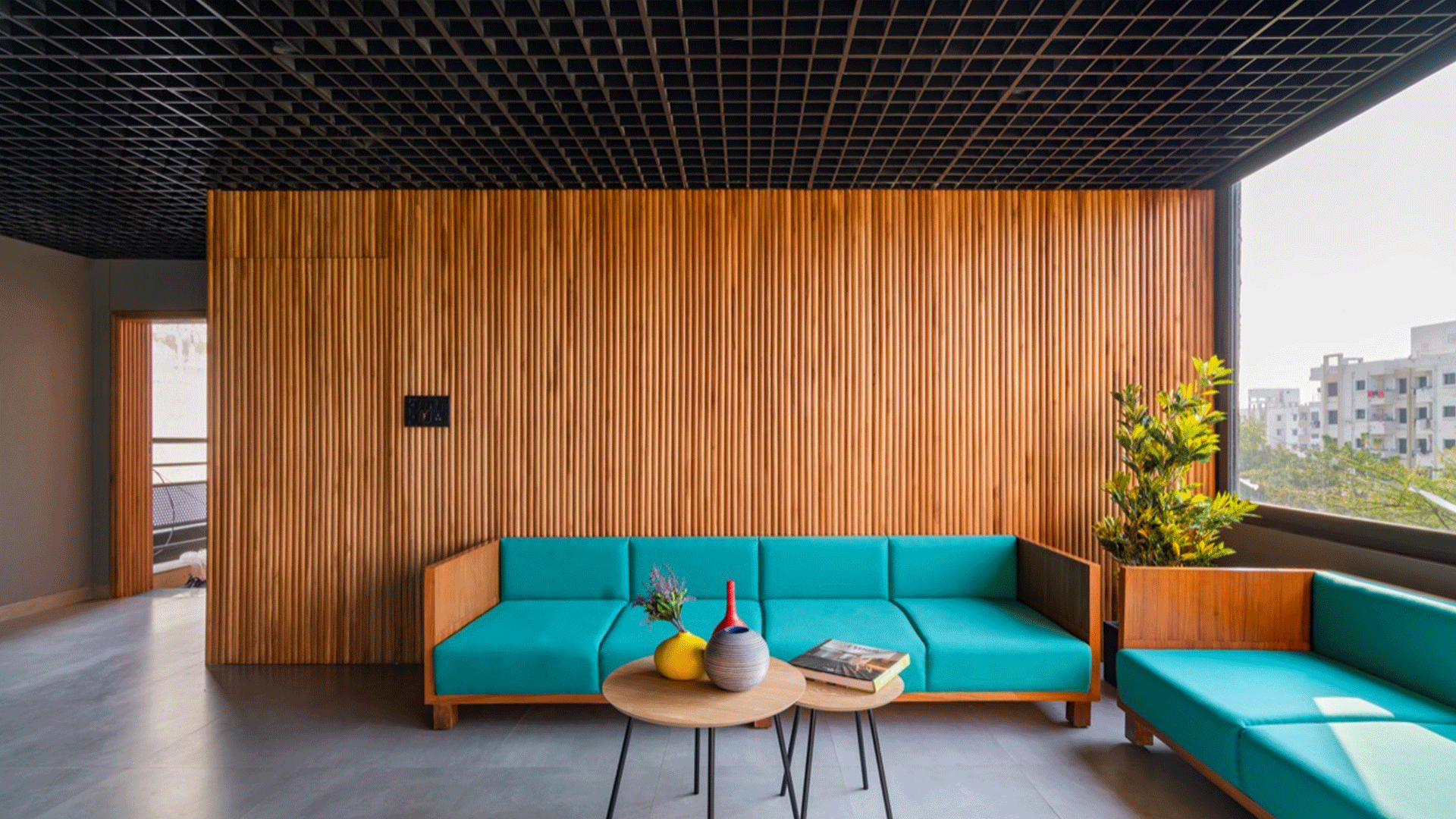 A compact yet vibrant office in Kadi village - Architect and Interiors ...