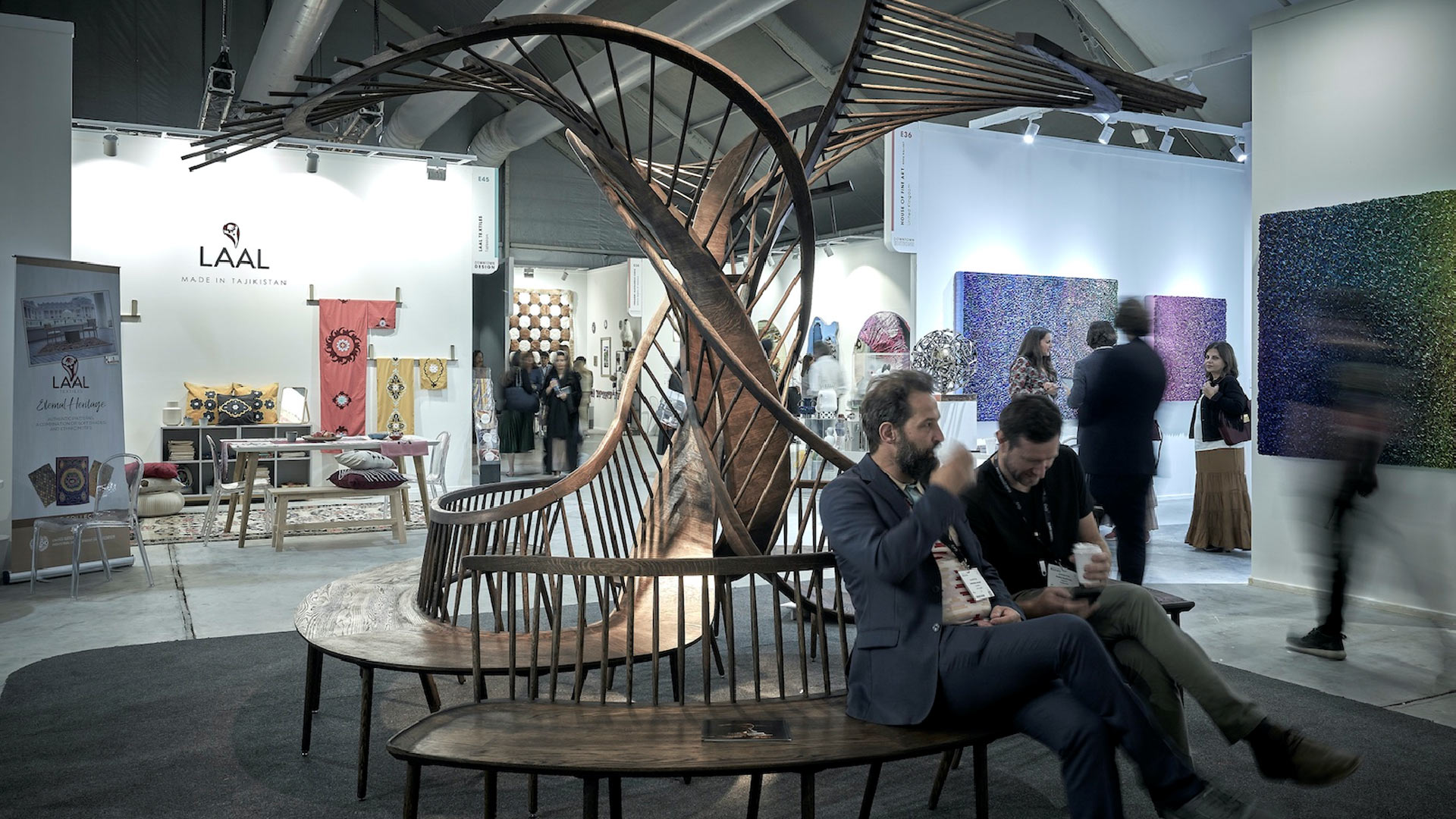 The Preservation Bench defies gravity at Downtown Design Dubai 2019 ...