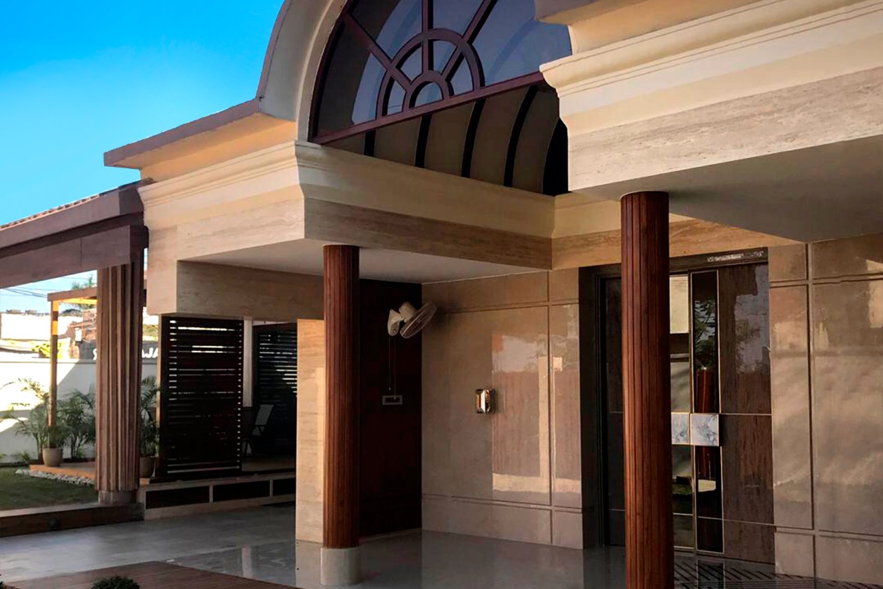 It's all things luxe for the two-storey home by Azure Interiors ...