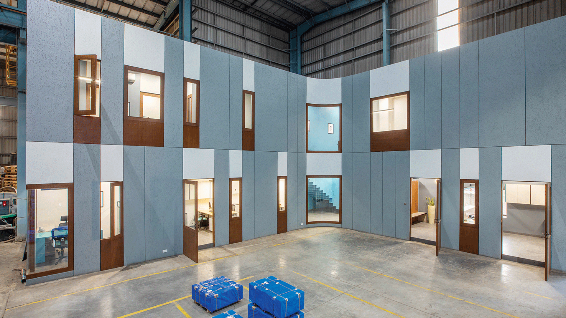 MuseLAB’s latest undertaking is an office constructed inside a pre ...