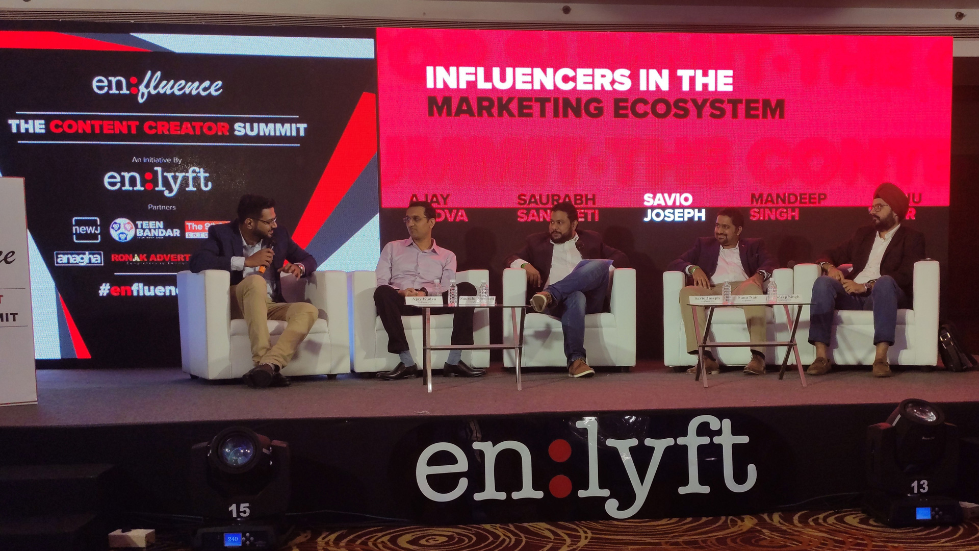 India's top influencers and brands unite at Enlyft Network's Enfluence ...