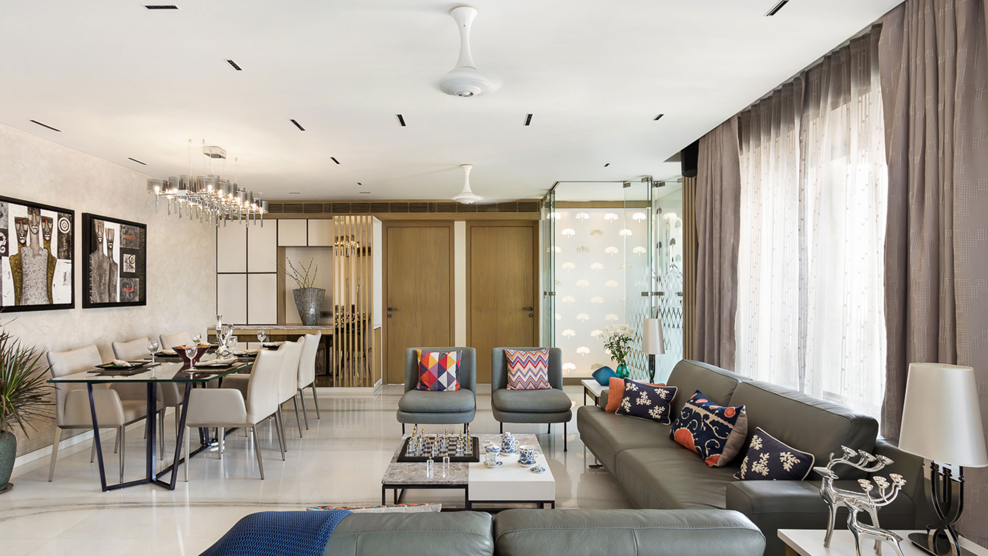 A multi-functional luxe home - Architect and Interiors India