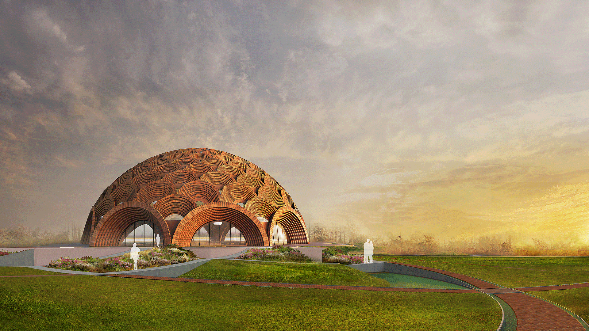 Design unveiled for Baha'i House of Worship, Bihar Sharif - Architect ...