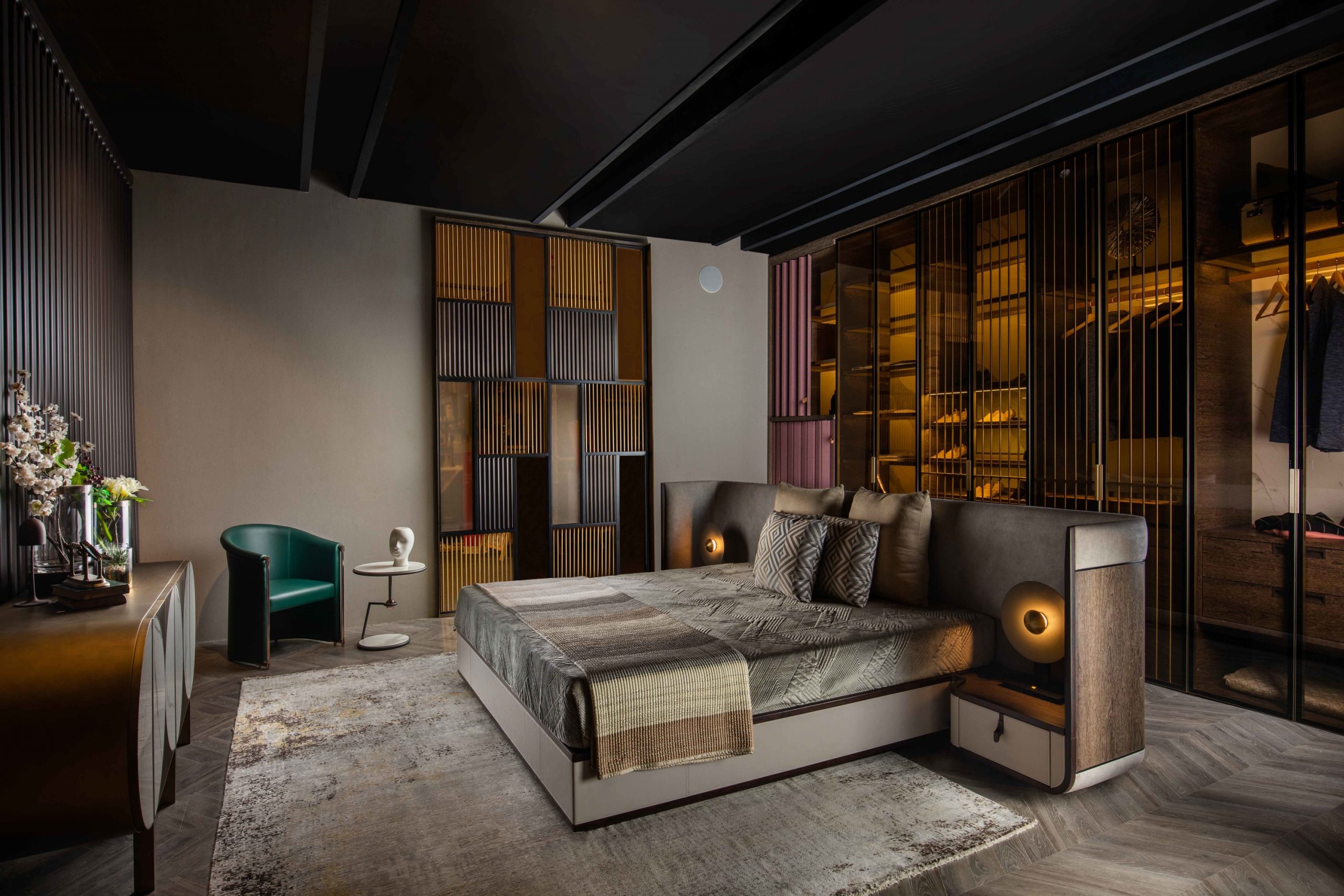 Contemporary yet timeless bedrooms by alsorg - Architect and Interiors India