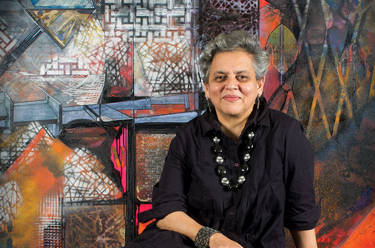 Mumbai-based contemporary artist Brinda Miller holds her 16th solo show ...