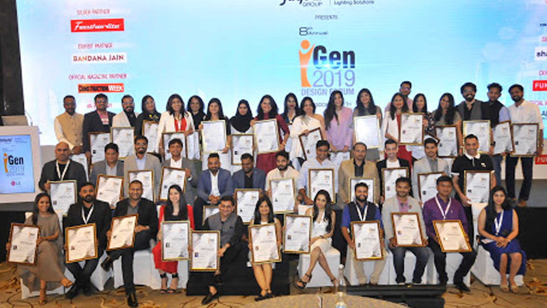 Young architects and designers from all over India felicitated at iGen ...
