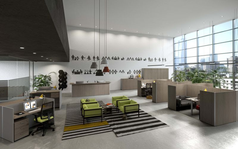 Multi-workstations Kamos Pure by Newform Ufficio - Architect and ...