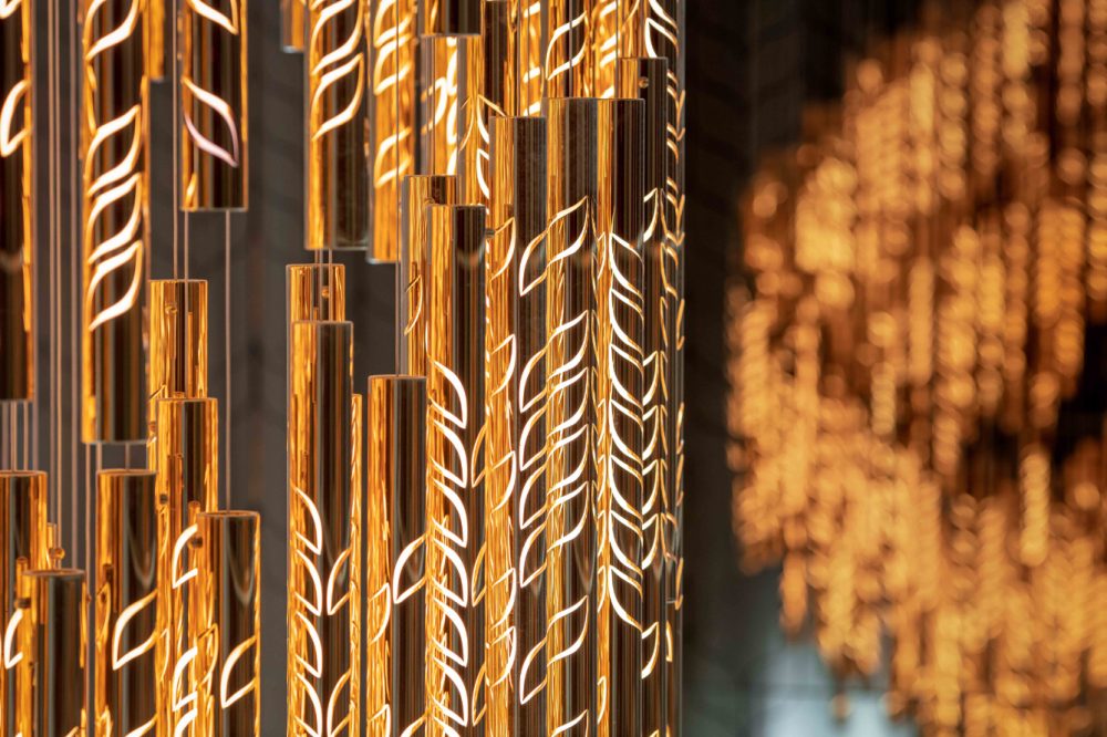 Unique lighting installation designed by Sans Souci illuminates ...
