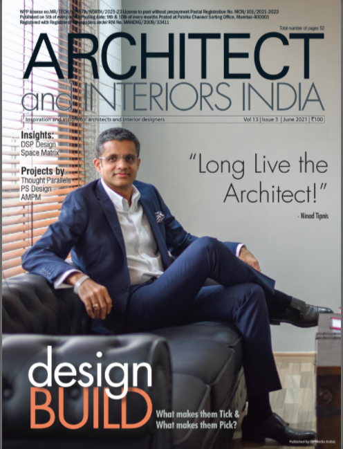 June 2021 - Architect and Interiors India