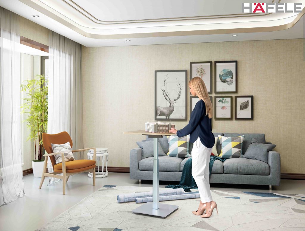 Hafele’s smart height adjustable table fittings - Architect and ...