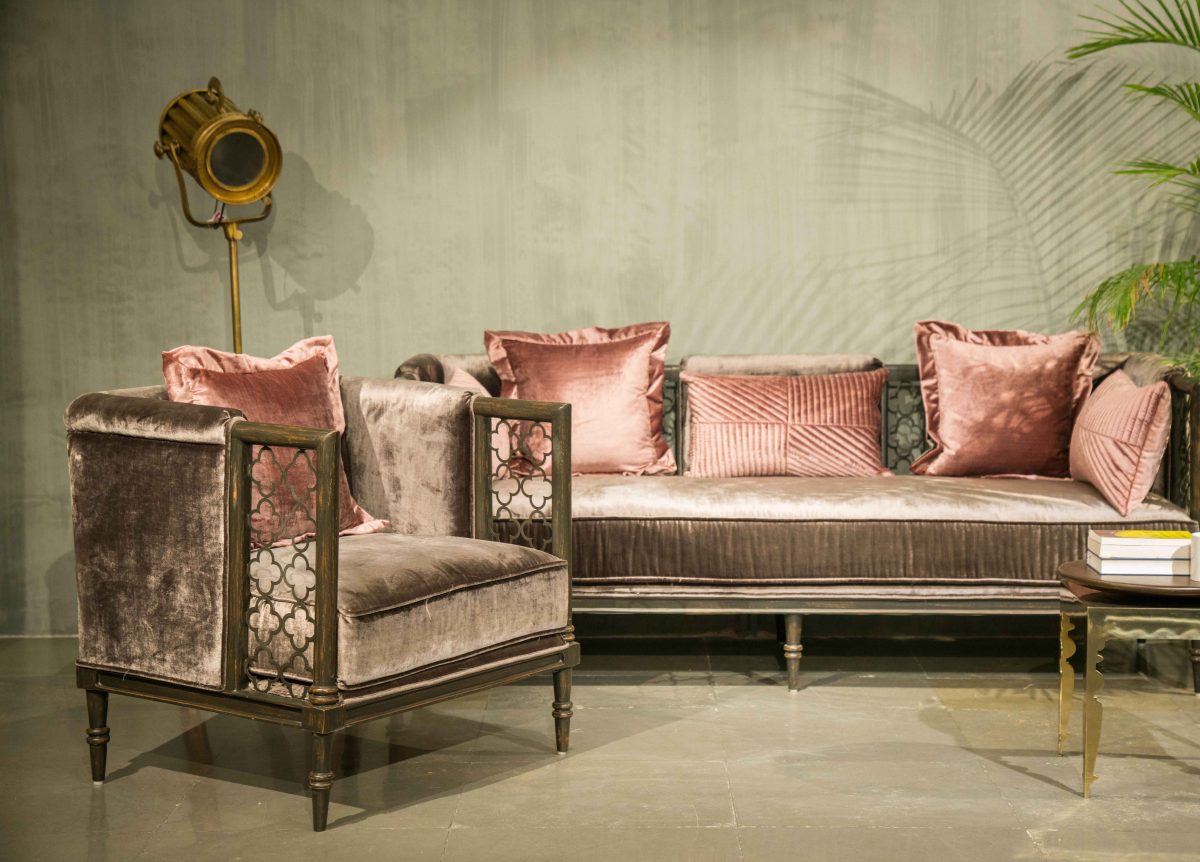 Exquisite luxury seating ensemble that adds a distinguished character ...