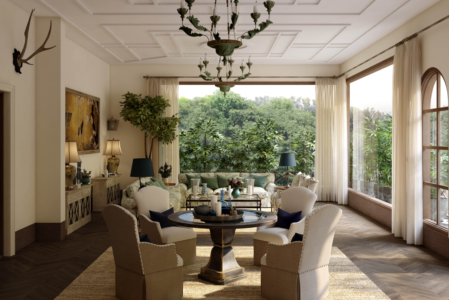 Charming Luxury Family Lounges that a flirtatious mix of a cabana and ...