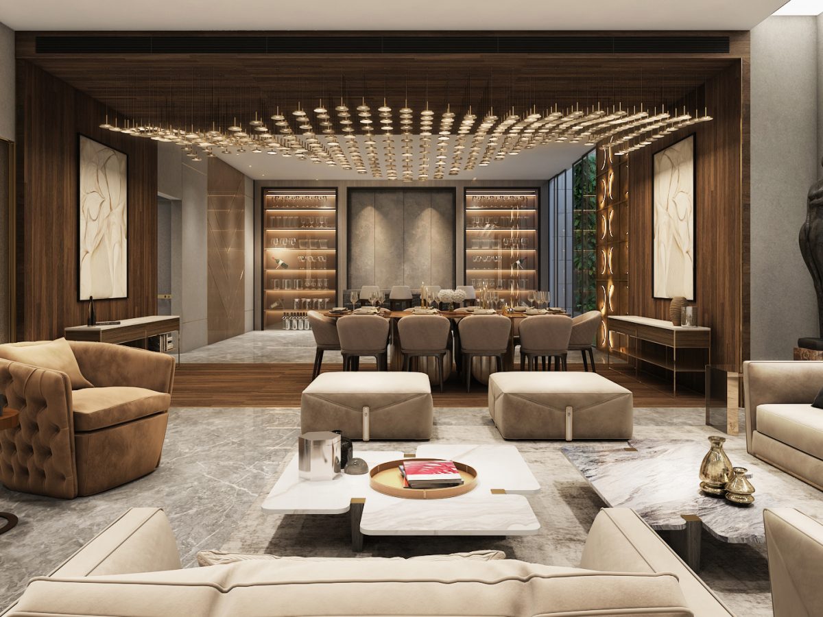 These glamorous entertainment spaces let you host with style ...