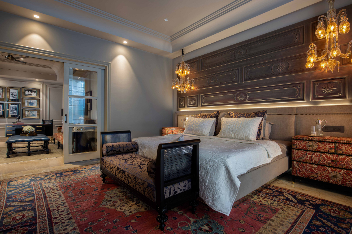 These stunning bedrooms ooze regal glamour - Architect and Interiors India