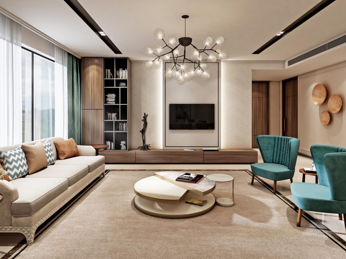 Stylish living rooms spanning a menu of design languages - Architect ...