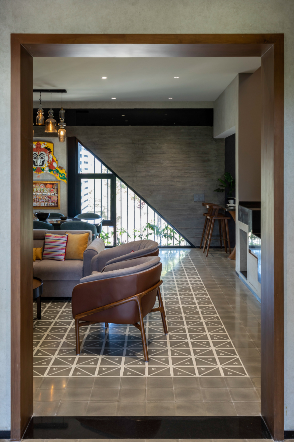 The Concrete House: Tempering textures and tones - Architect and ...