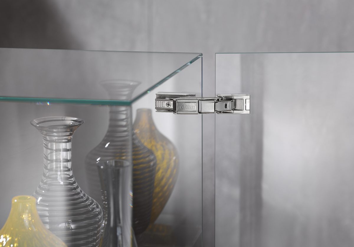 This sleek hinge caters to crystal clear glass - Architect and ...