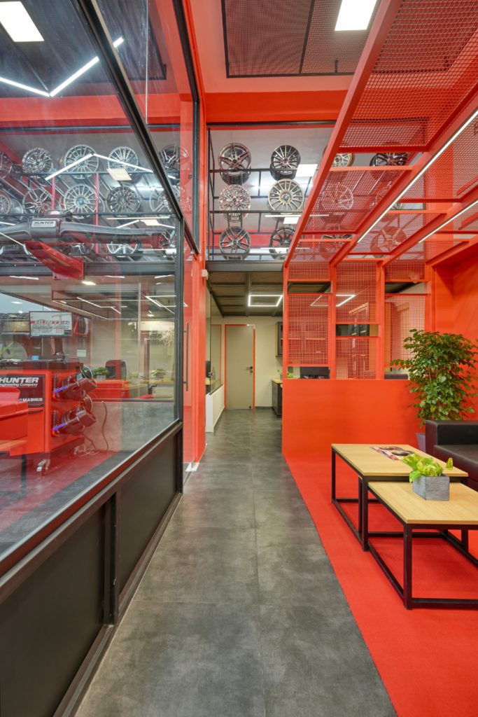 Pals Tyres store: Where colour plays hero - Architect and Interiors India