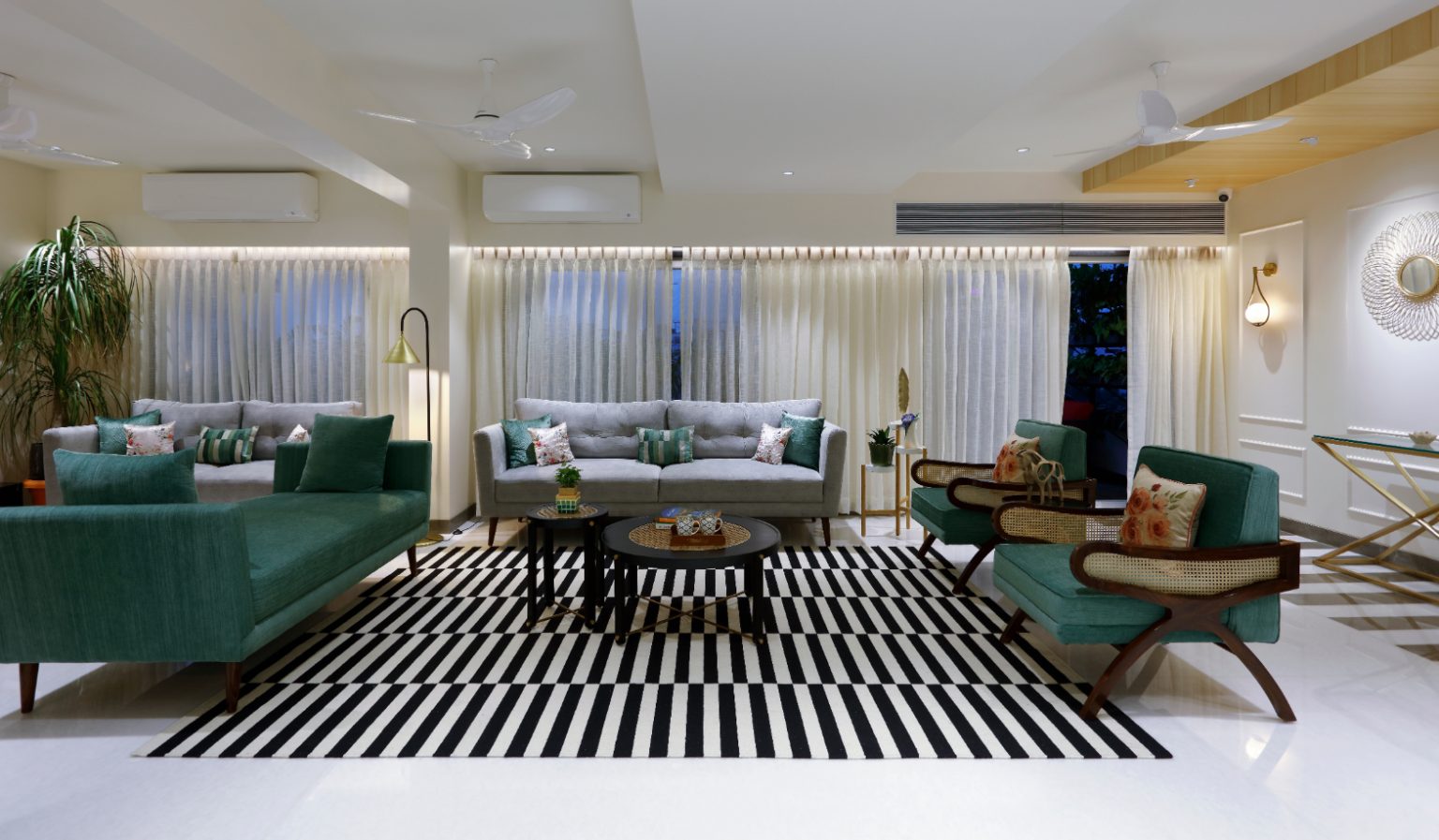 This contemporary residence celebrates patterns and hues - Architect ...