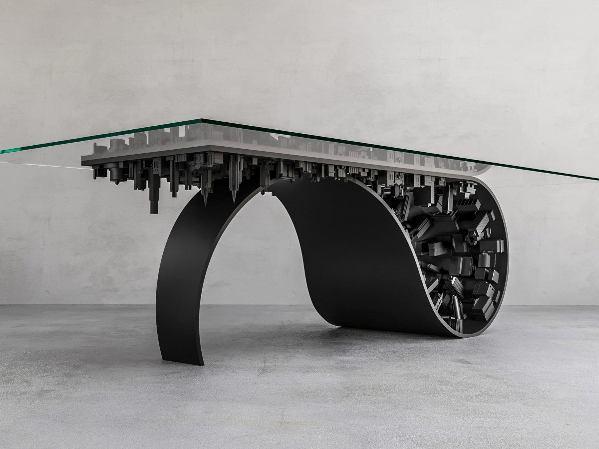 Conceptual furniture that evokes surrealist cityscapes - Architect and ...