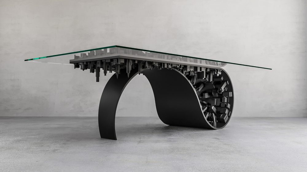 Conceptual furniture that evokes surrealist cityscapes - Architect and ...
