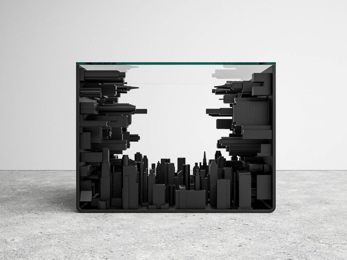 Conceptual furniture that evokes surrealist cityscapes - Architect and ...
