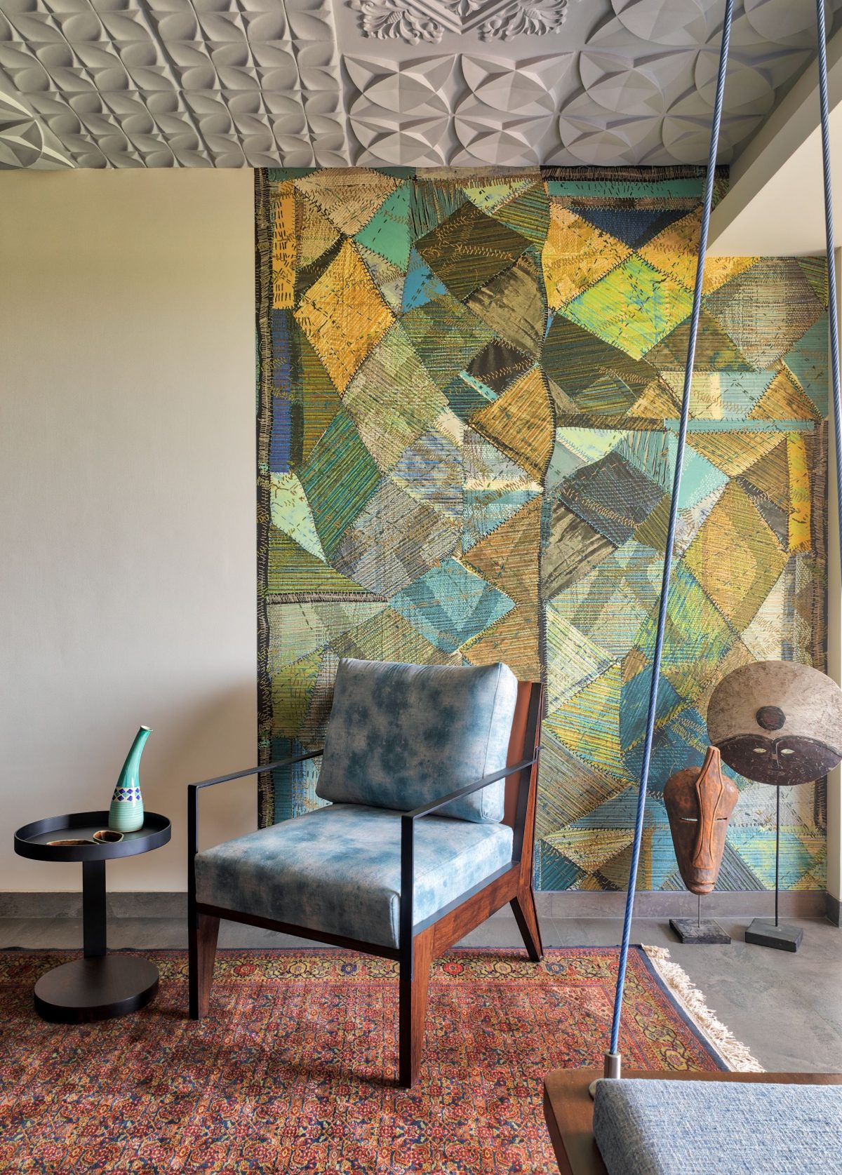 Parikh Residence: Playing with patterns and patchwork - Architect and ...
