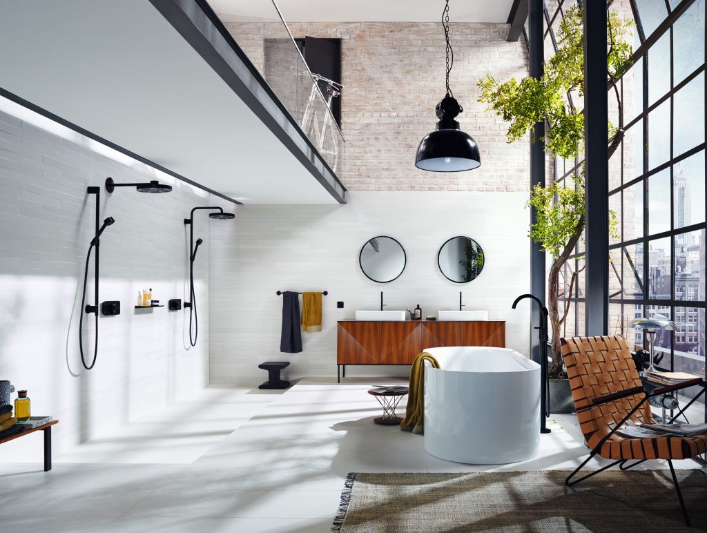 Axor One brings sleek bathroom fittings of technological flair ...