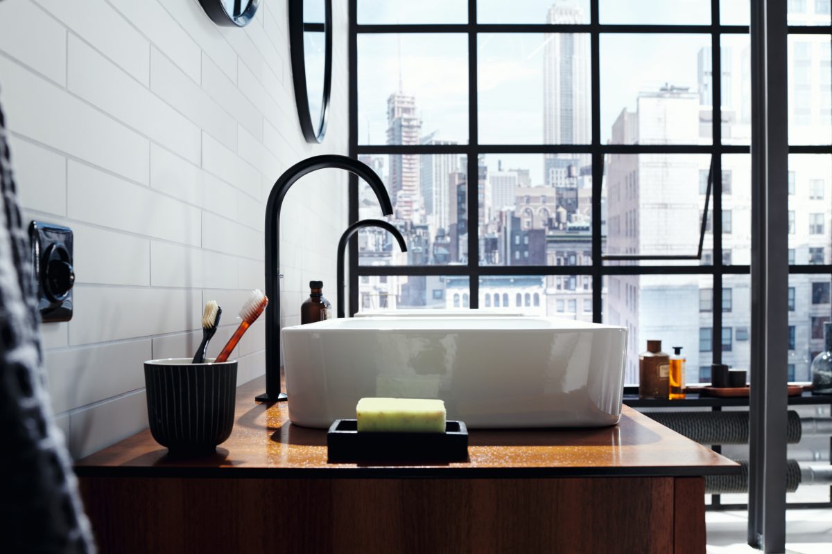 Axor One brings sleek bathroom fittings of technological flair ...