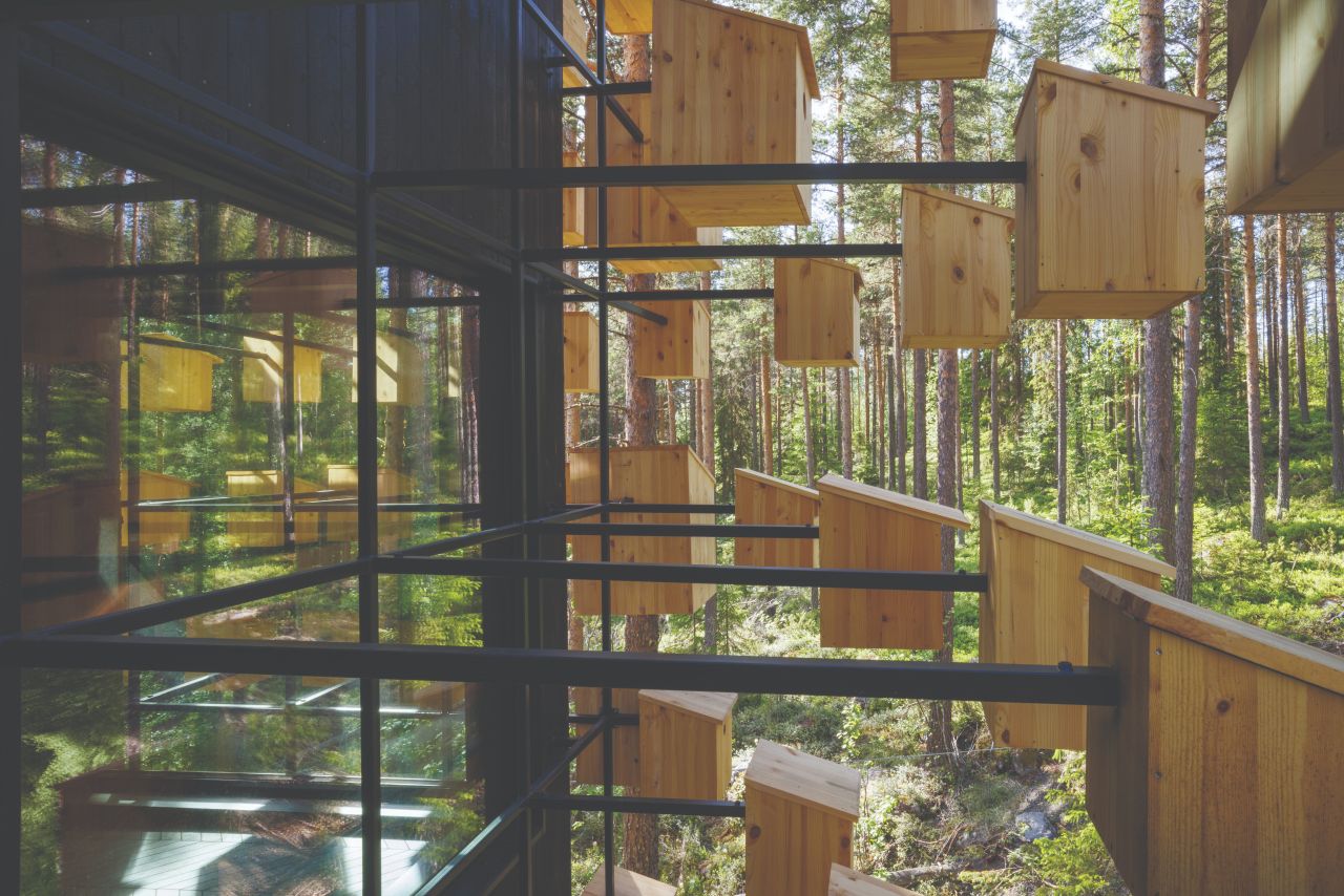 #GlobalDesign: Experience treehouse living in the Swedish resort ...