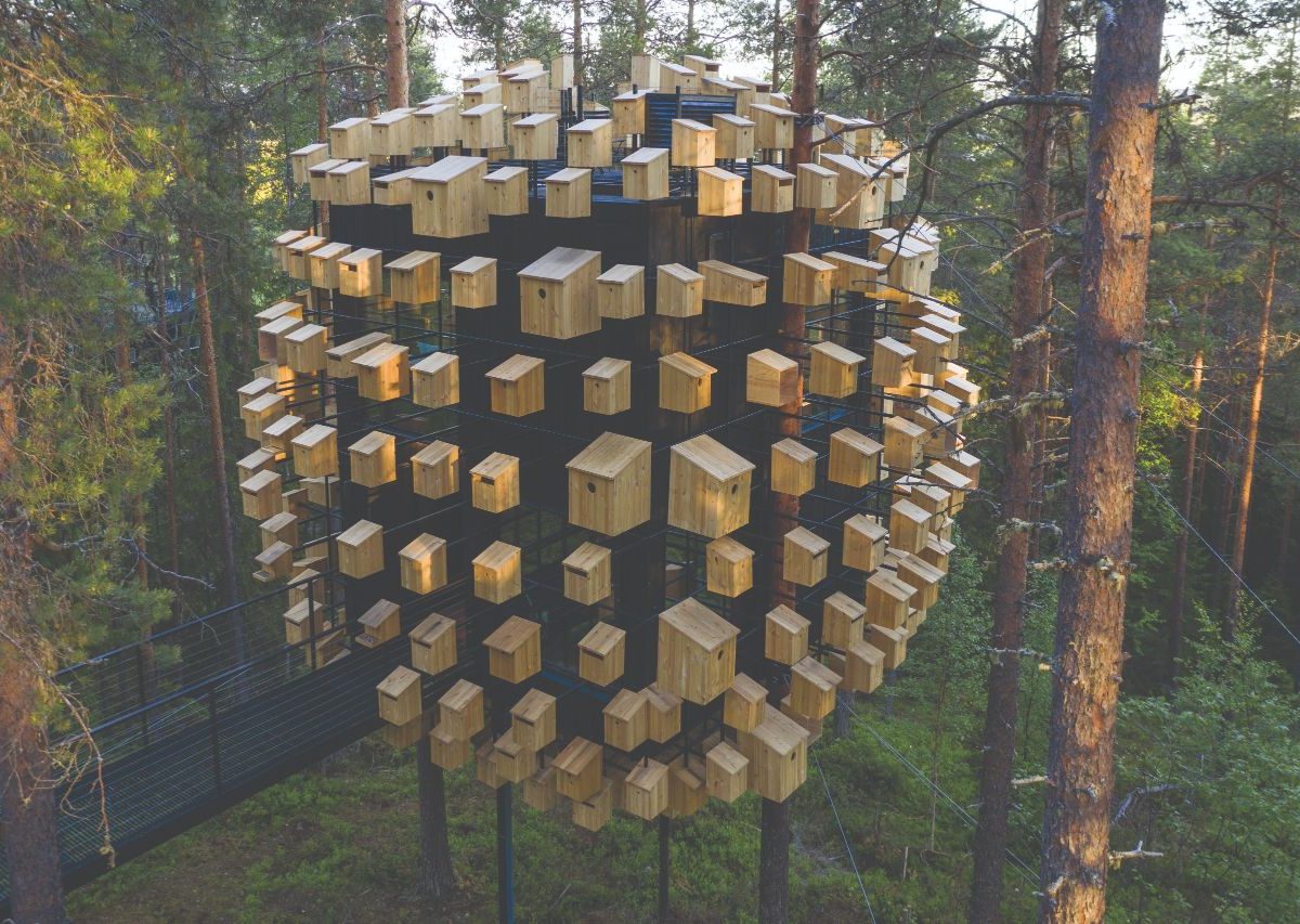 #GlobalDesign: Experience treehouse living in the Swedish resort ...
