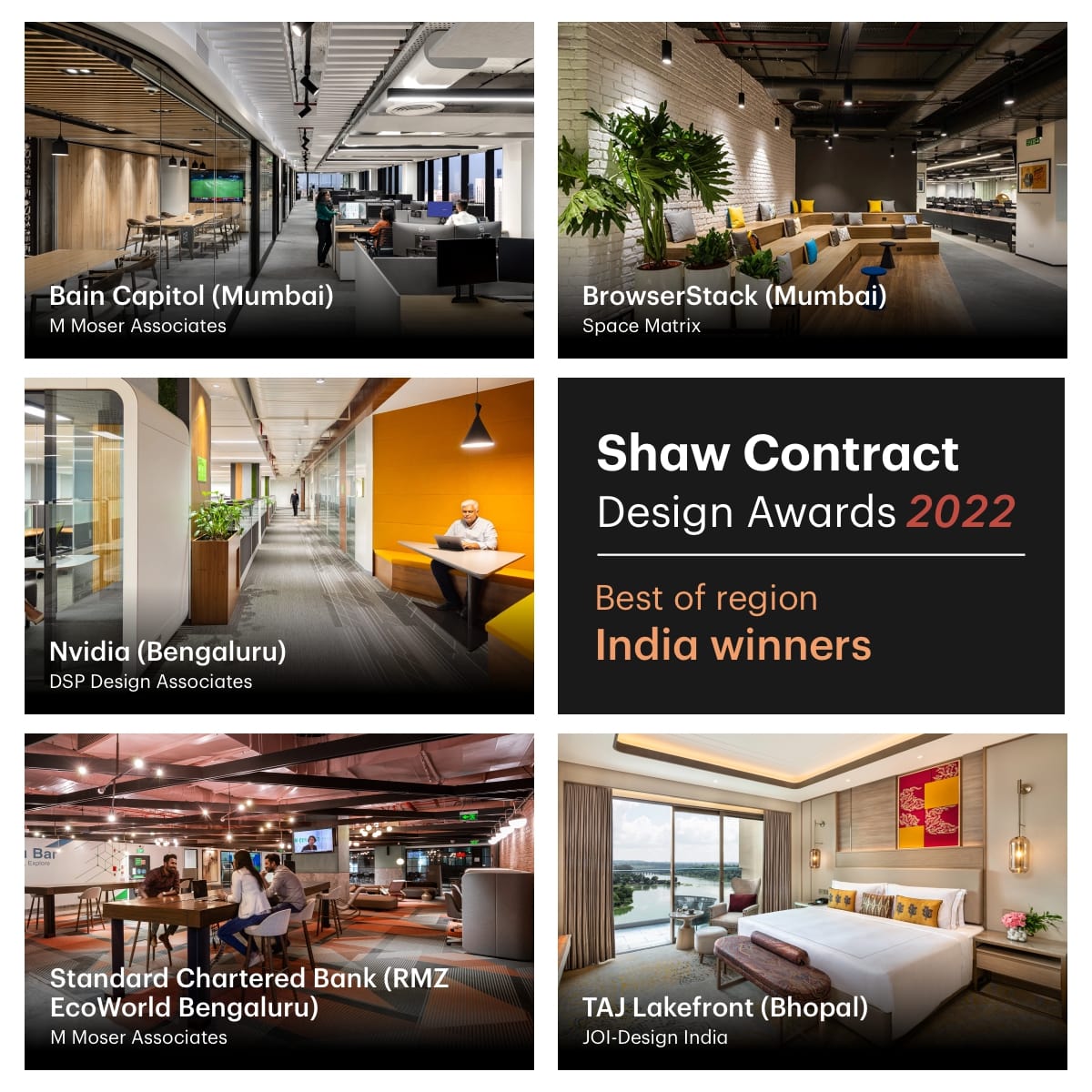 #DesignNews: Shaw Contract announces Best of Region 2022 winners for ...