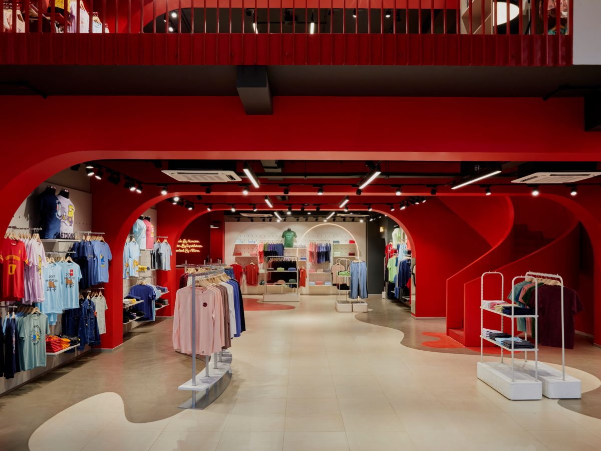 #AIExclusive: Explore high-spirited retail design that bathes in reds ...