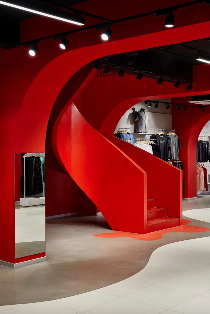 #AIExclusive: Explore high-spirited retail design that bathes in reds ...