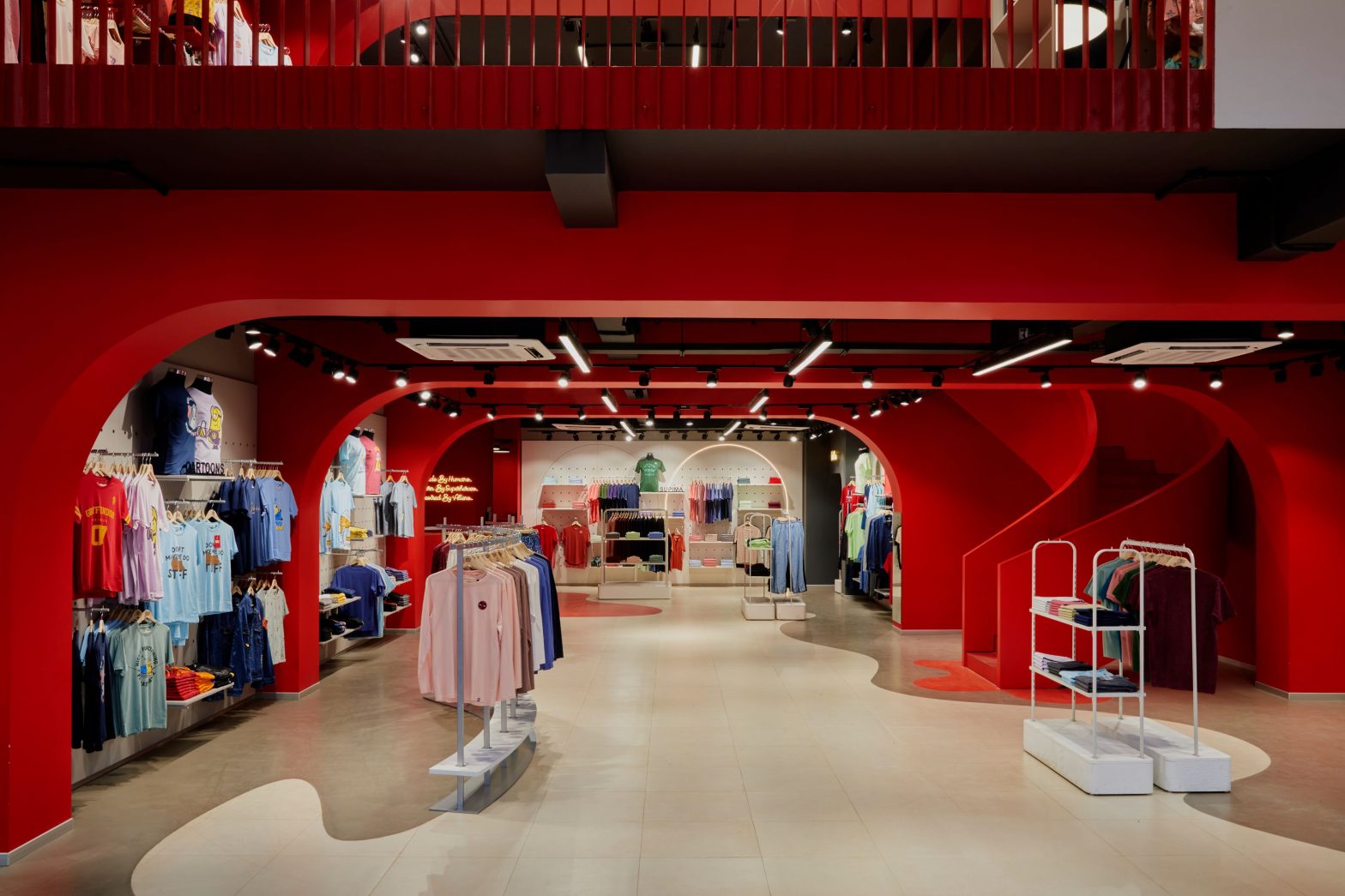 #AIExclusive: Explore high-spirited retail design that bathes in reds ...