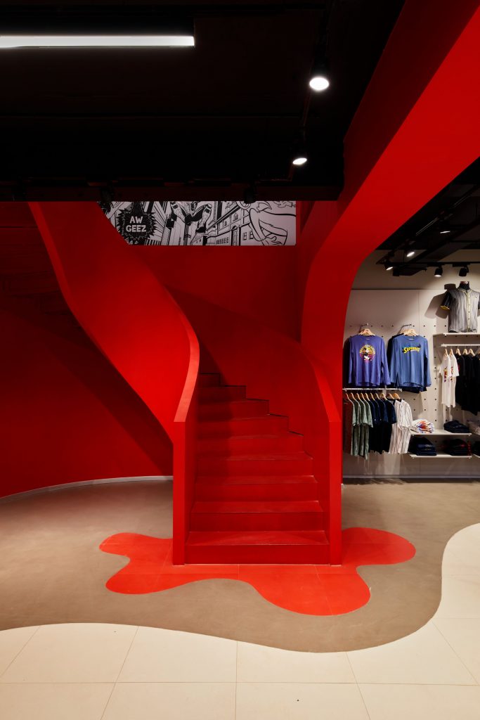 #AIExclusive: Explore high-spirited retail design that bathes in reds ...