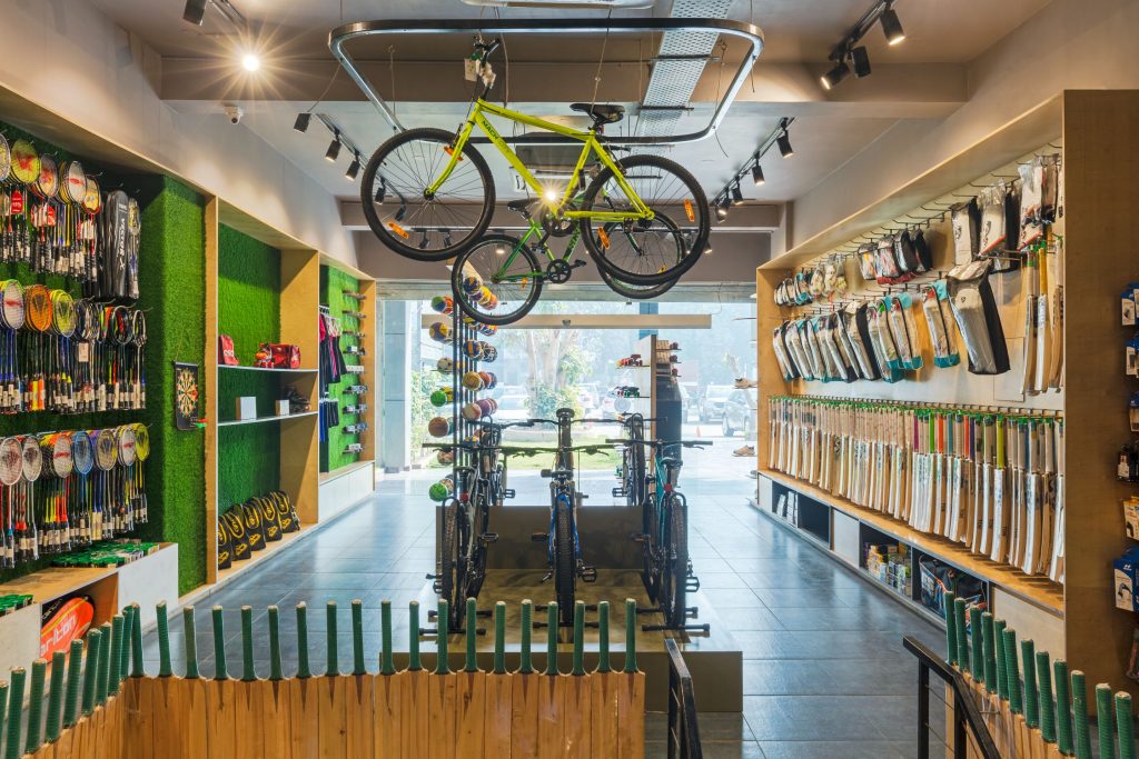 This Gurgaon sports showroom redefines exploratory shopping experiences ...