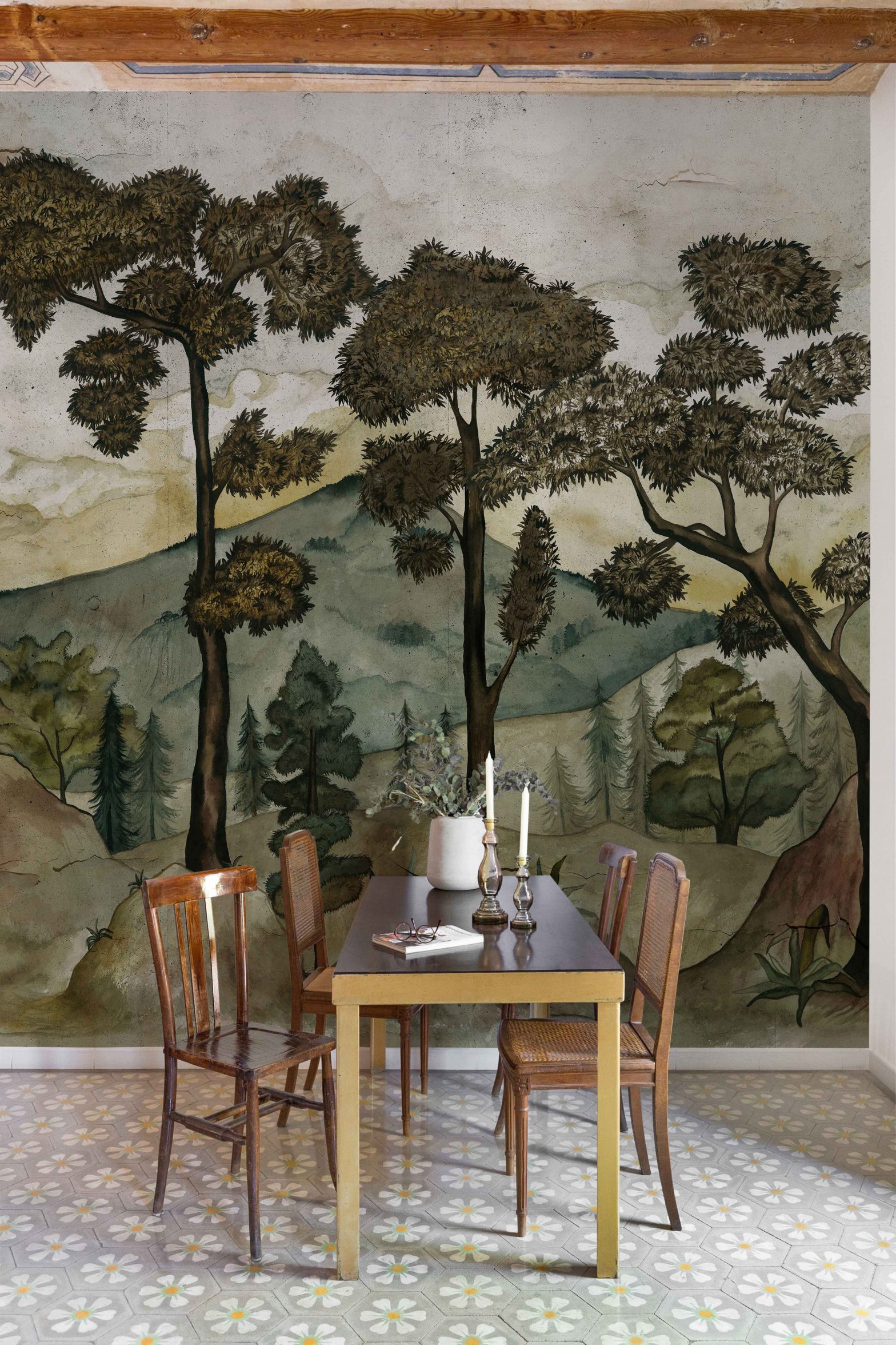 Get captivated by charming landscapes with these scenic murals ...