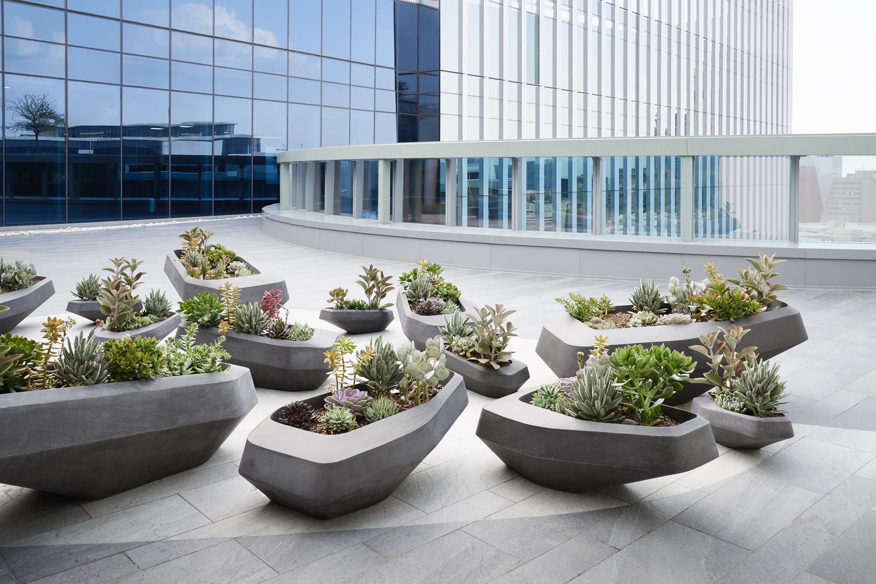 Explore this range of planters that draw from geographic marvels ...