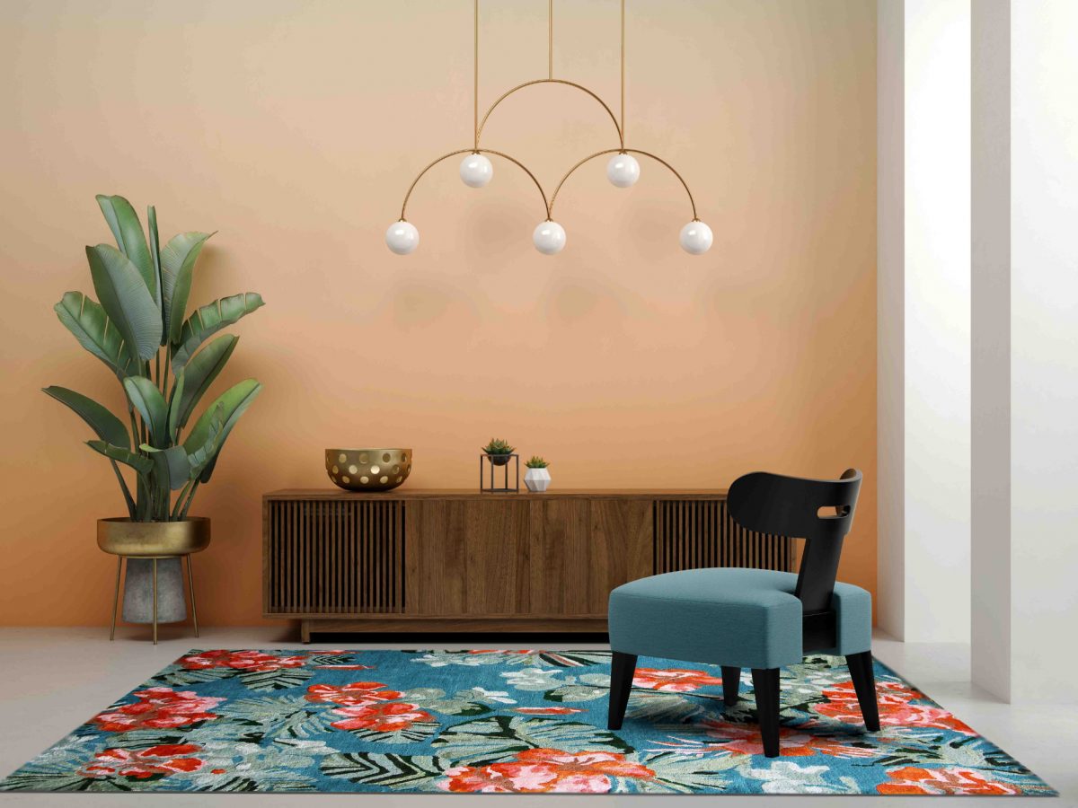 These vibrant rugs anchor your spaces with bespoke tropical vibes ...