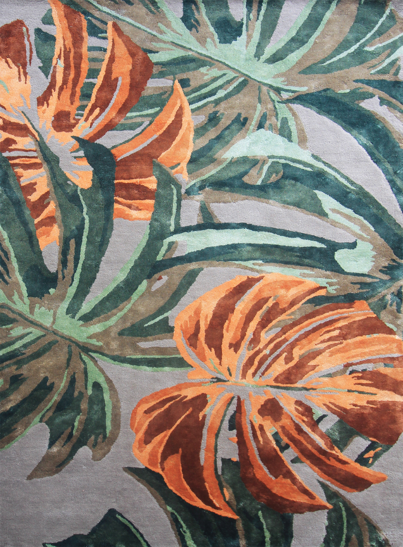 These vibrant rugs anchor your spaces with bespoke tropical vibes ...