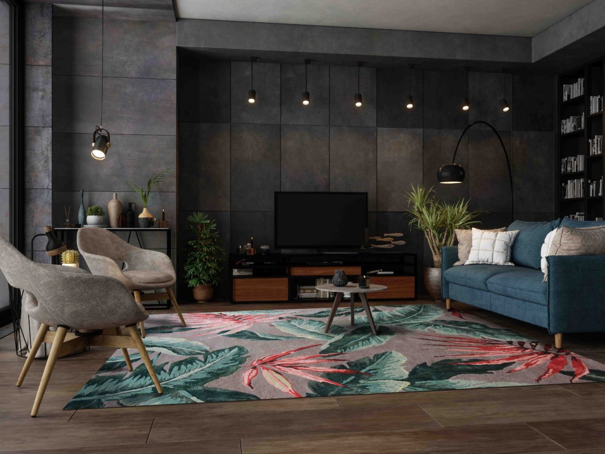 These vibrant rugs anchor your spaces with bespoke tropical vibes ...