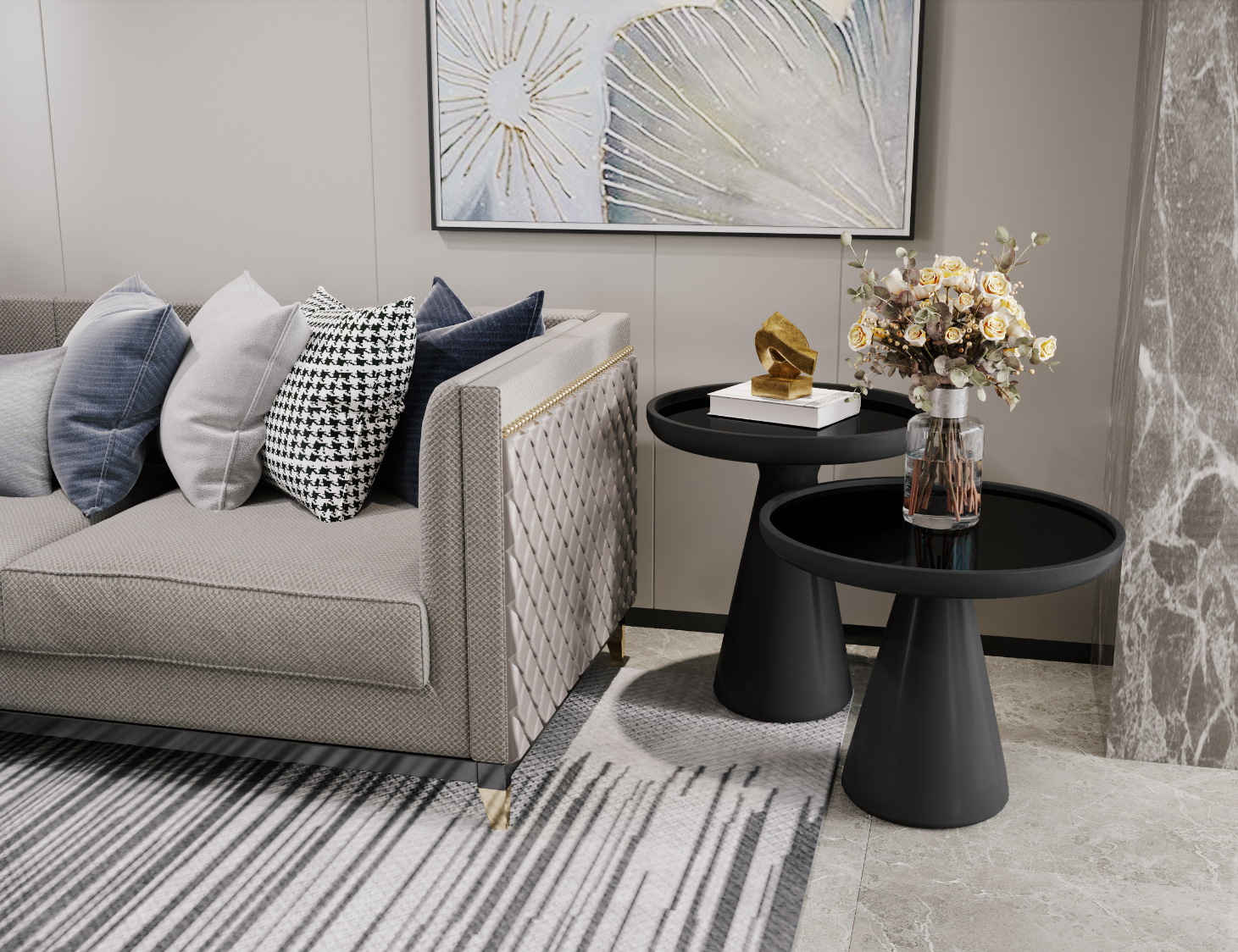 Add a splash of glam to your spaces with these eye-catching side tables ...